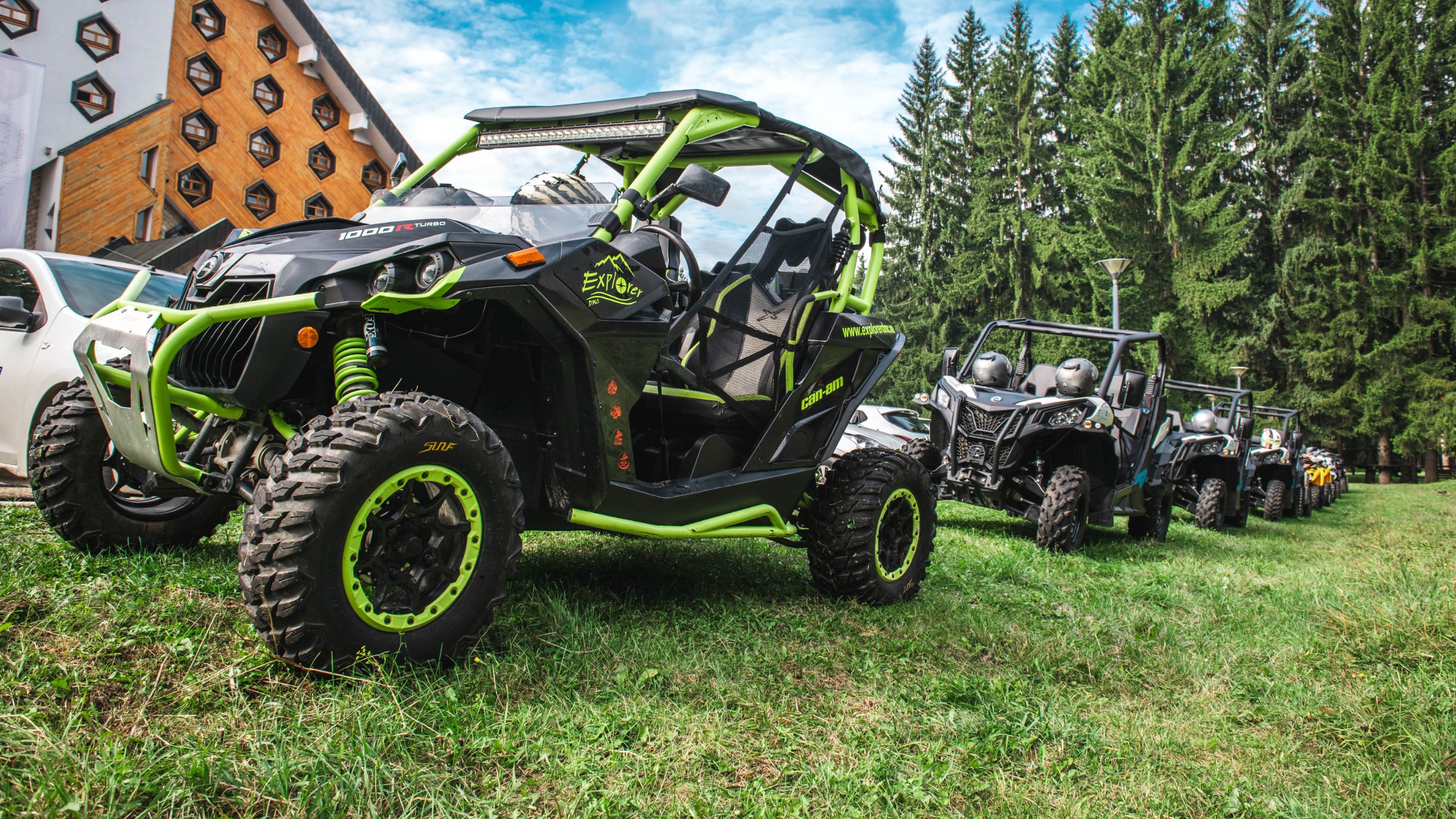 An adrenaline-filled ride with side-by-side buggies through the ...